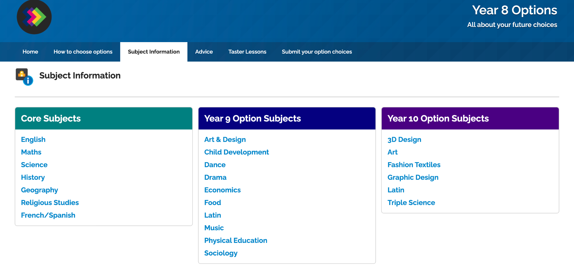 Greenshaw High School - GCSE Options
