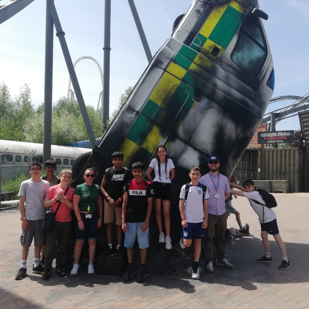 Greenshaw High School - Fun-filled day at Thorpe Park